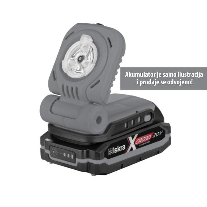ISKRA X-CROSS akumulatorska radna lampa 3W — HOBA.RS