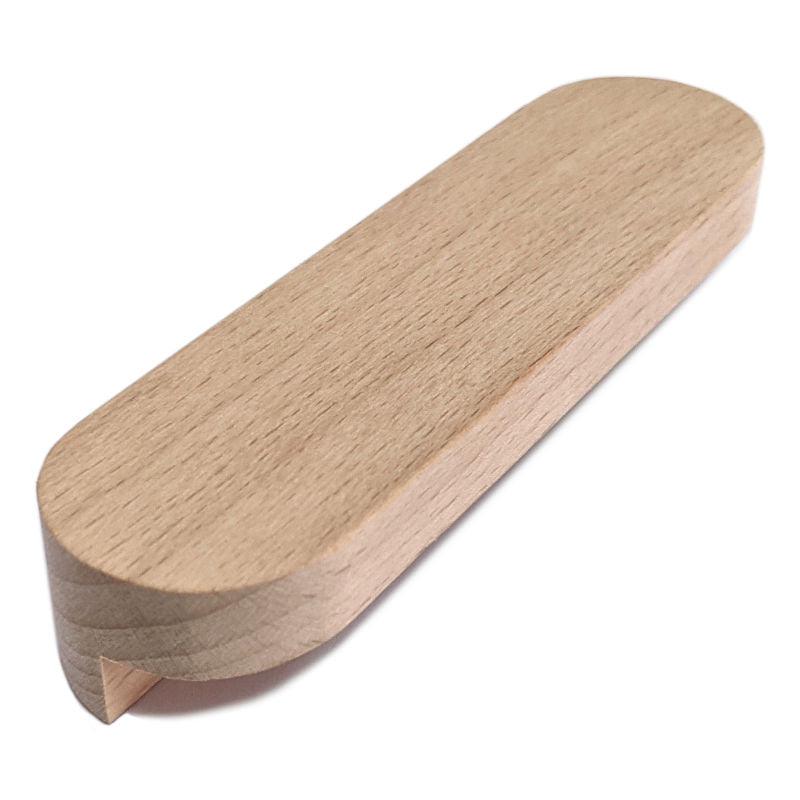 Drvena ručica za nameštaj- OVALNA — HOBA.RS